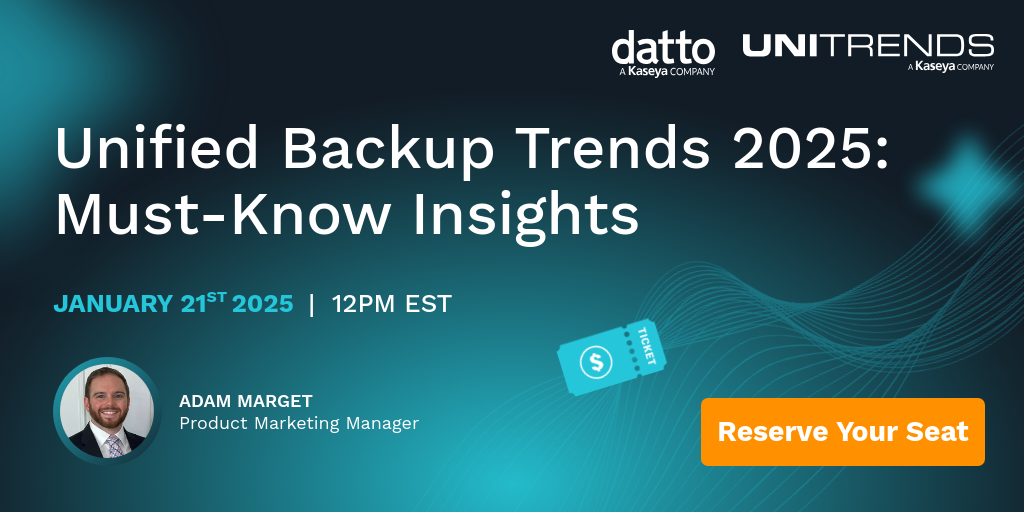 [Webinar] Unified Backup Trends 2025: Must-Know Insights | Unitrends ...